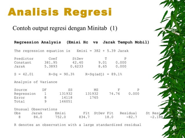 Materi xii analisis korelasi dan regresi | PPT