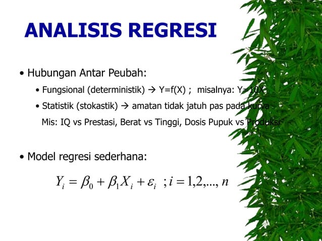 Materi XII Analisis Korelasi dan Regresi.ppt