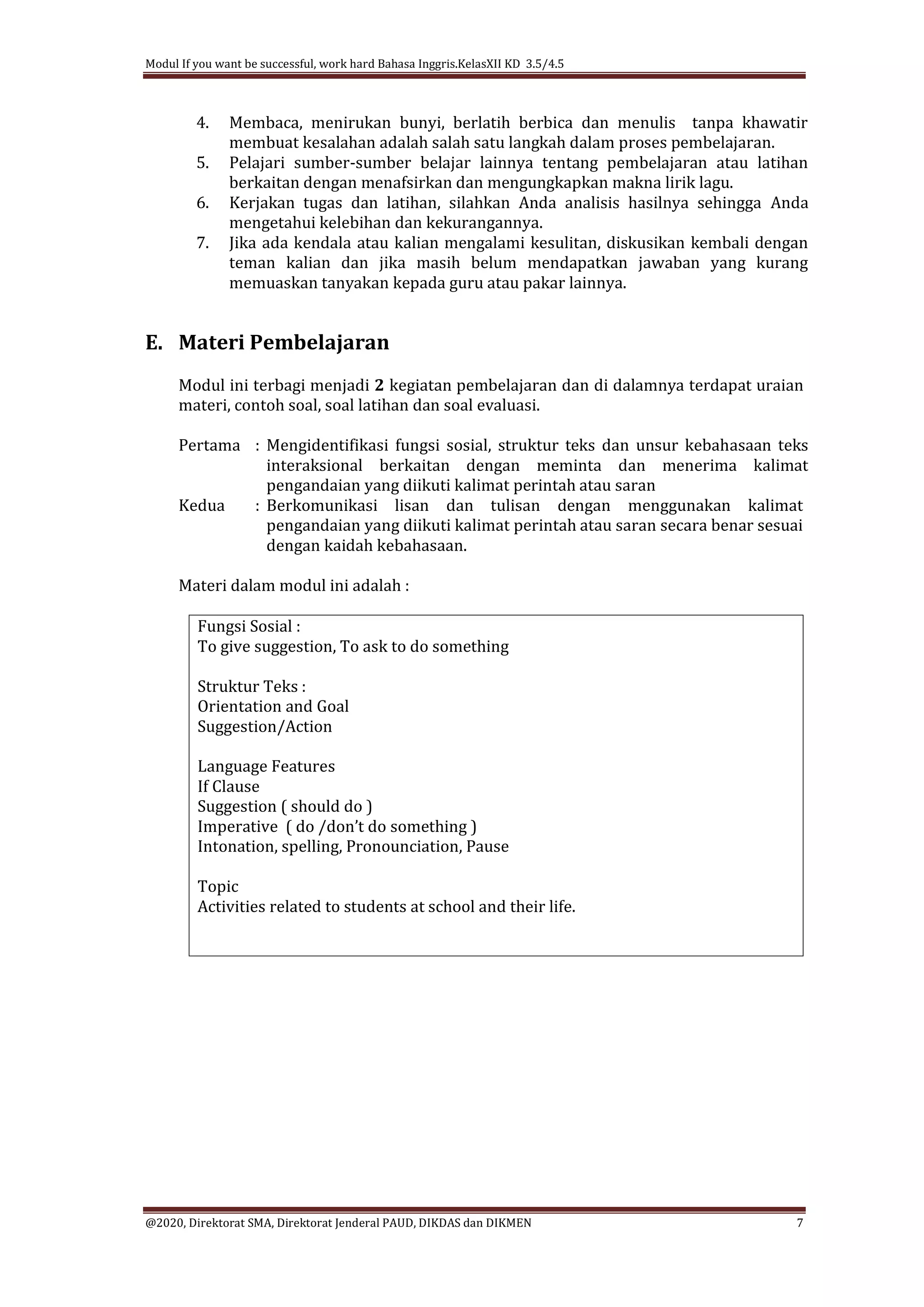 Materi xii kd 3.5 teks interaksi transaksional lisan dan tulis | PDF