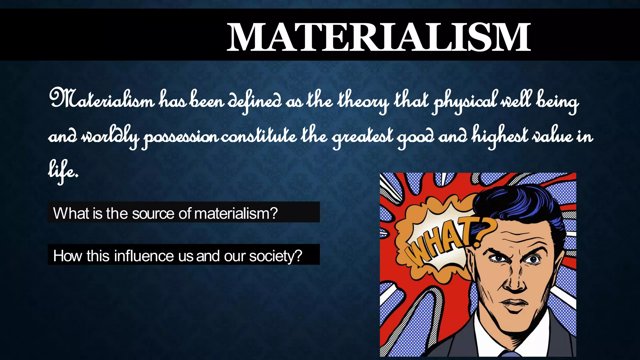 Materlism | PDF
