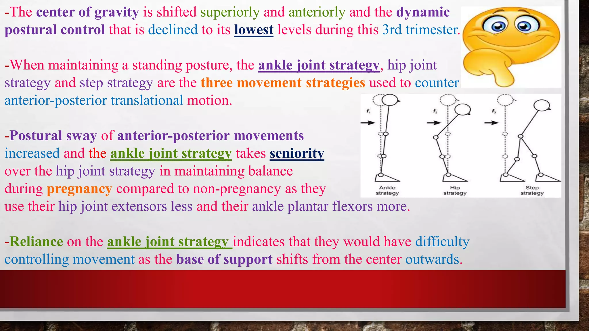 Maternal anatomical, physiological and biomechanical changes during ...