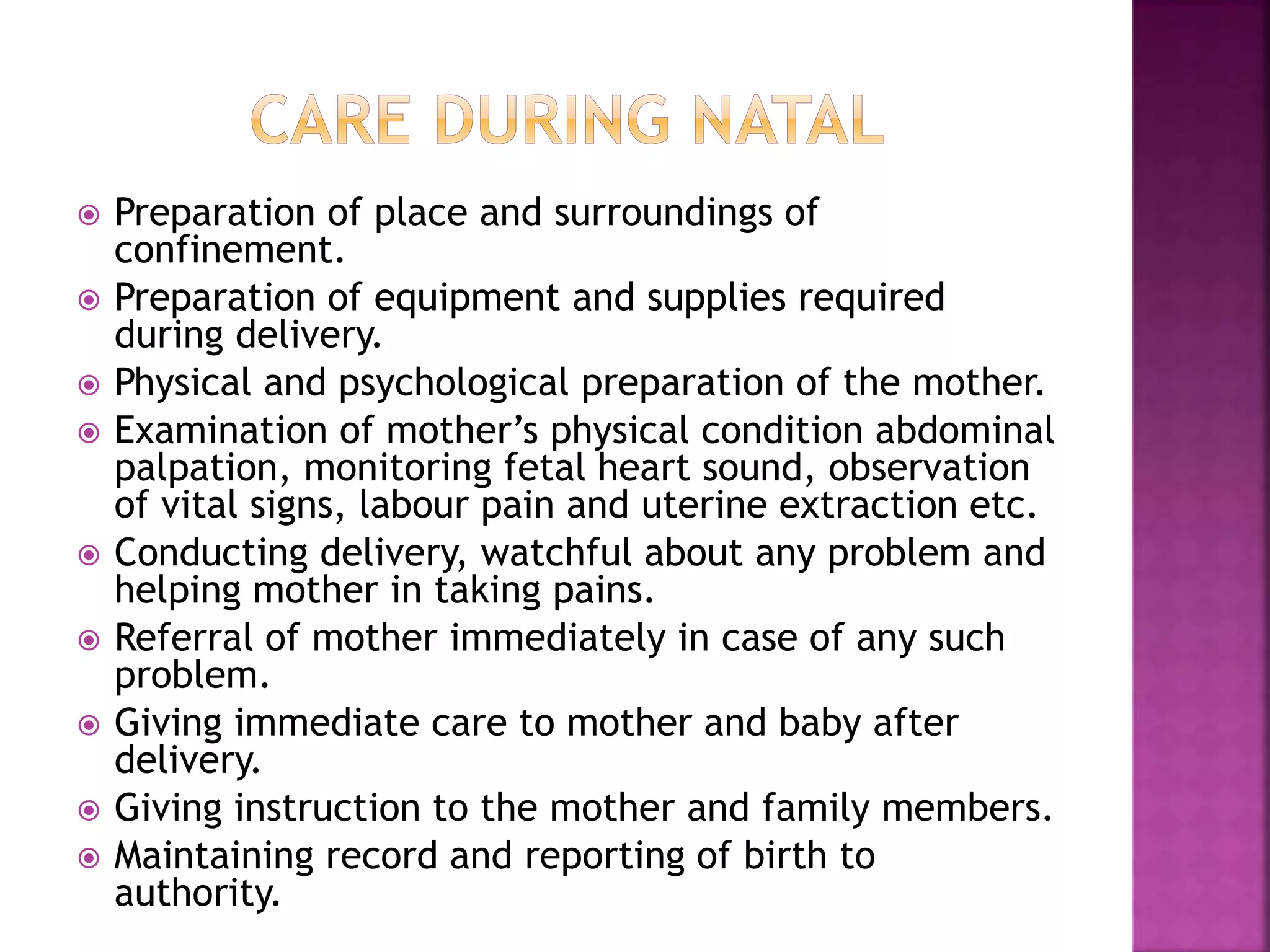 Maternal and child health | PPTX