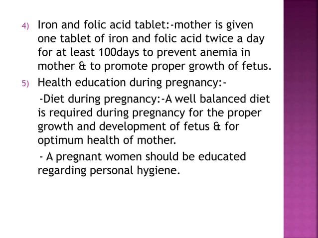 Maternal and child health | PPTX | Reproductive Health | Diseases and ...