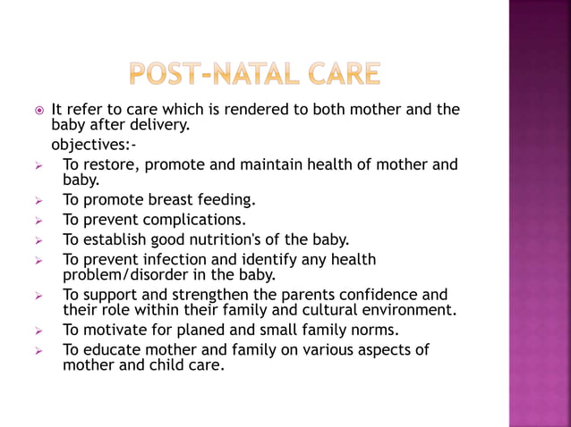 Maternal and child health | PPTX | Reproductive Health | Diseases and ...