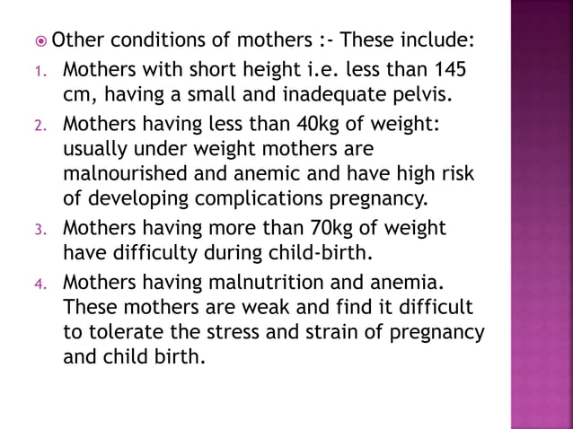 Maternal and child health | PPTX | Reproductive Health | Diseases and ...