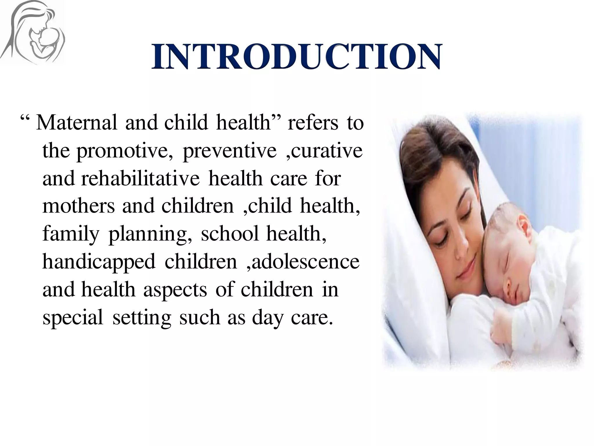 Maternal and child health | PDF
