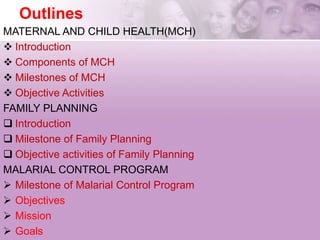 Maternal and Child Health.pptx | Reproductive Health | Diseases and Conditions