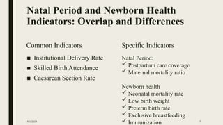 Maternal and Child Health Indicators.pptx