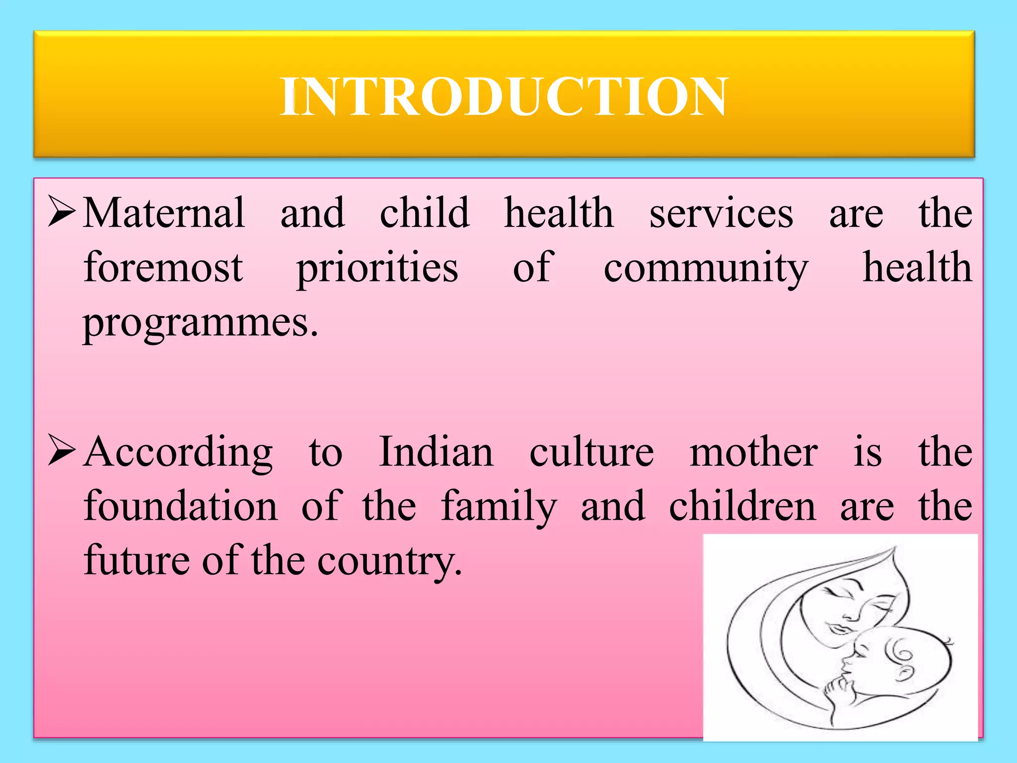 Maternal and child health care services | PPTX