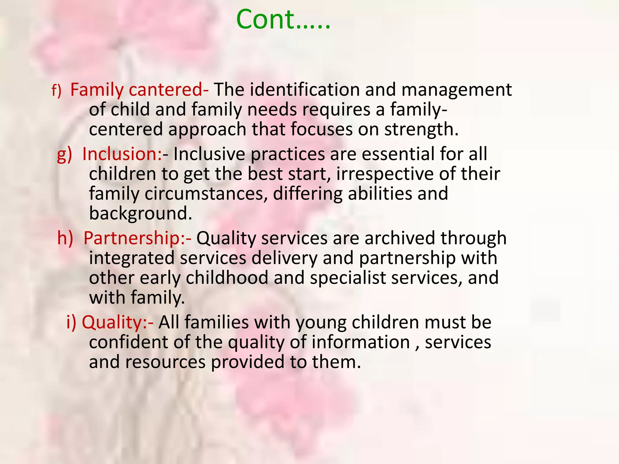 Maternal and child health programme | PPTX