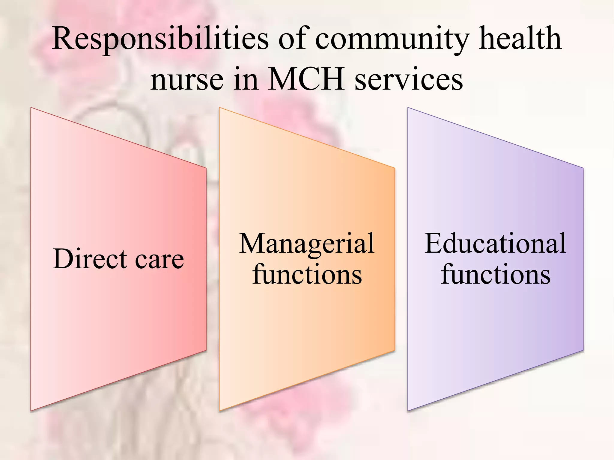Maternal and child health programme | PPTX