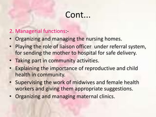 Maternal and child health programme | PPTX