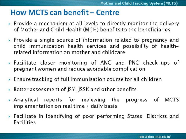 Maternal and child tracking system | PDF