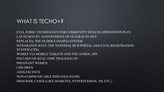 Maternal and Child Tracking system & RCH portal | PPTX