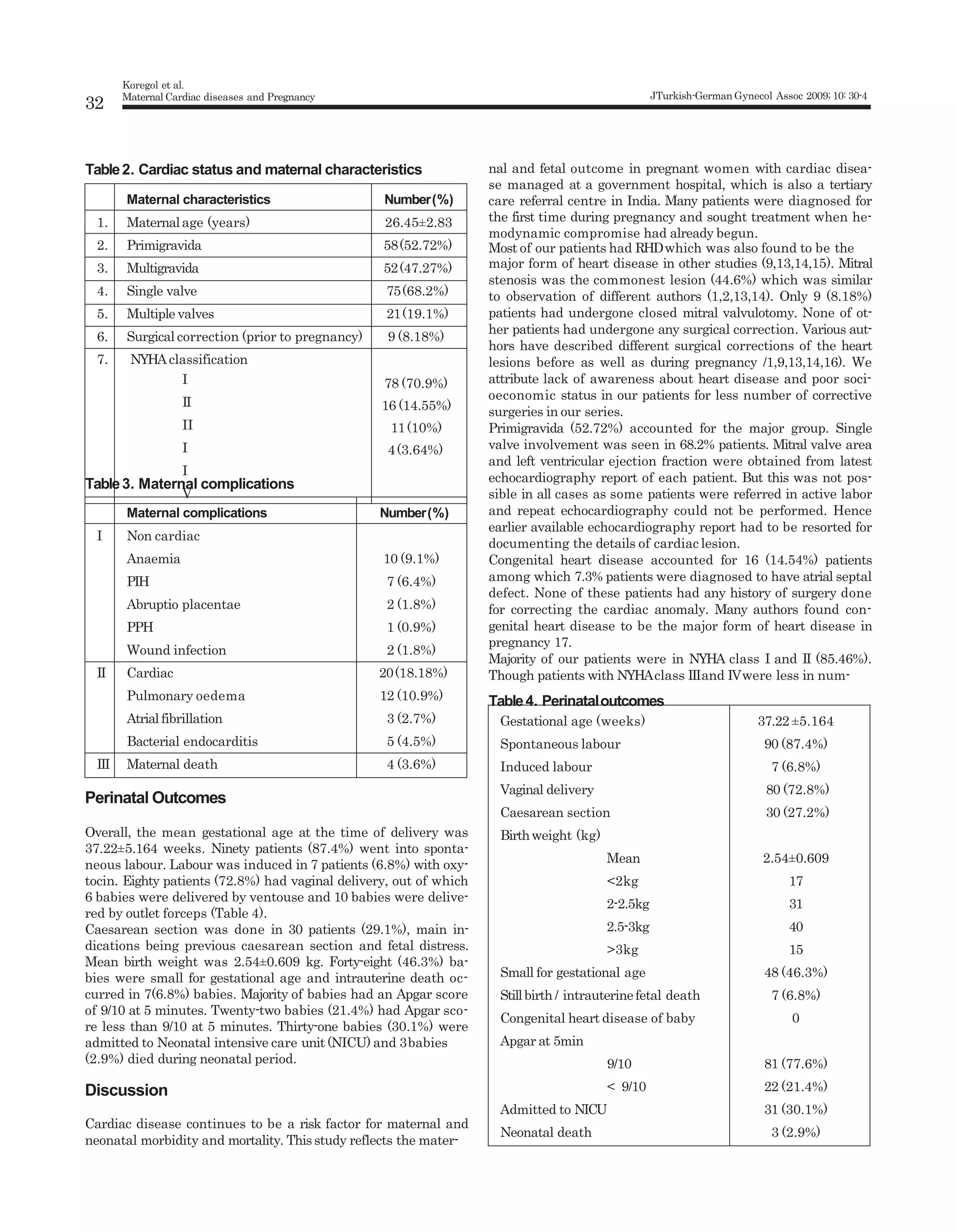 Maternal and perinatal outcomes of pregnancies | PPTX