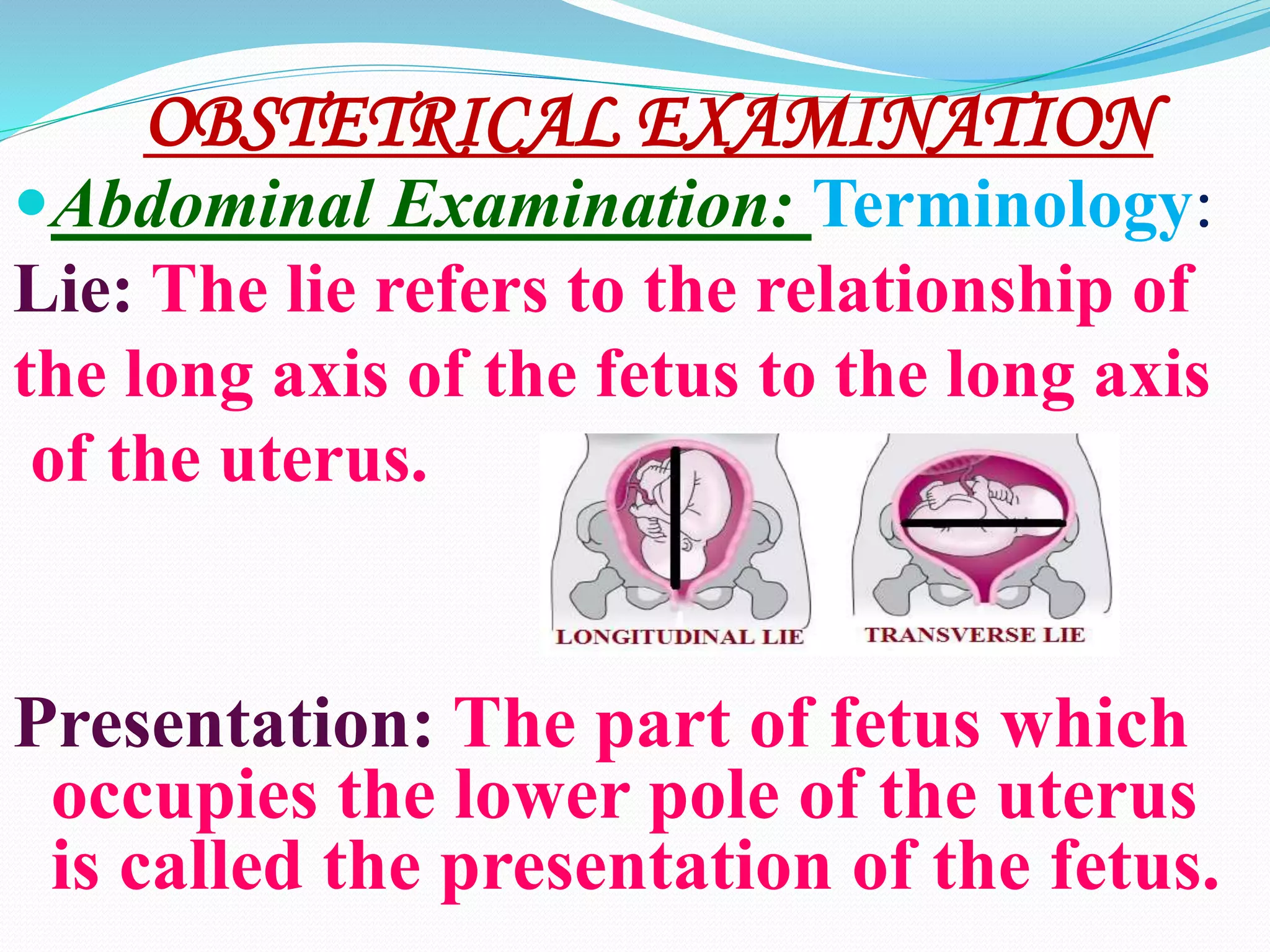 Maternal assessment measures | PPTX