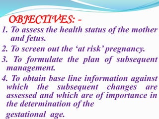 Maternal assessment measures | PPTX