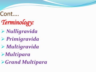 Maternal assessment measures | PPTX