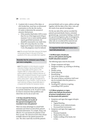 Maternal Care: Antenatal care | PDF