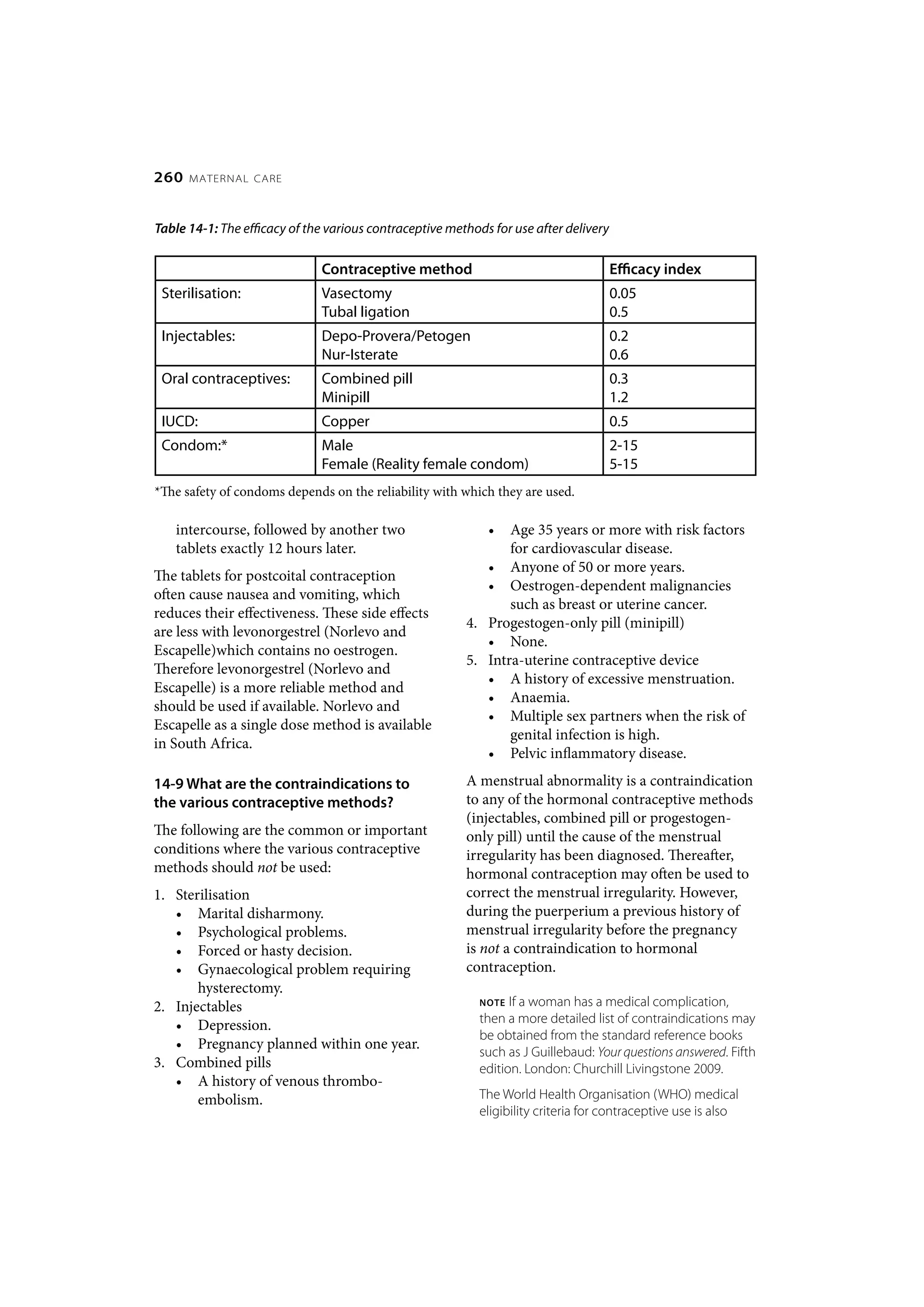 Maternal Care: Family planning after pregnancy | PDF