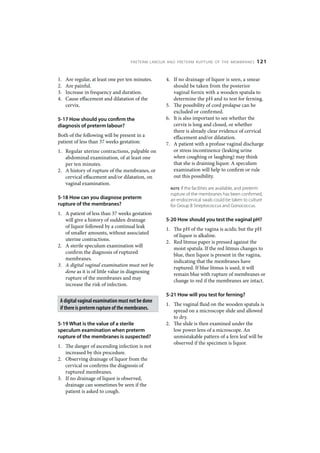 Maternal Care: Preterm labour and preterm rupture of the membranes | PDF