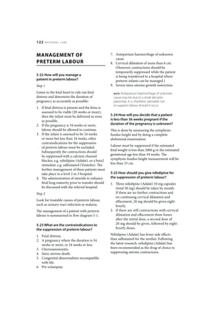 Maternal Care: Preterm labour and preterm rupture of the membranes | PDF