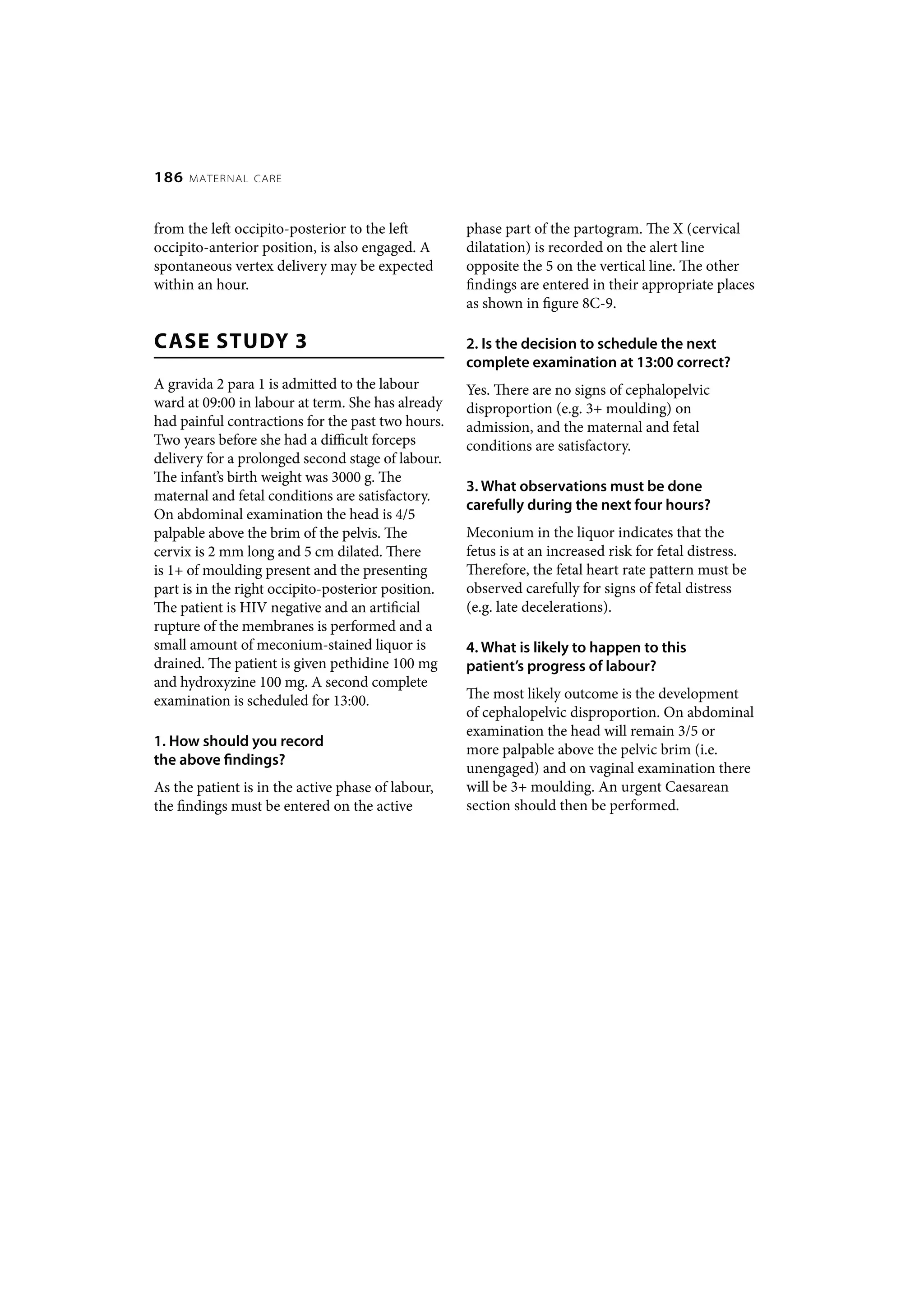 Maternal Care: Skills workshop Recording observation on the partogram | PDF