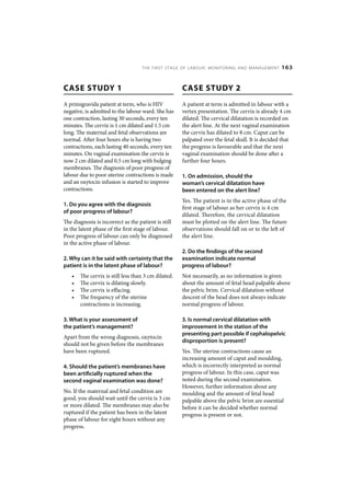 Maternal Care: The first stage labour Monitoring and management | PDF