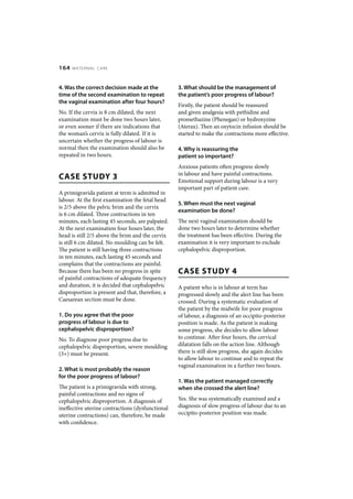 Maternal Care: The first stage labour Monitoring and management | PDF