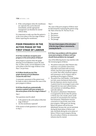 Maternal Care: The first stage labour Monitoring and management | PDF