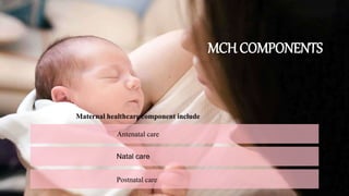 maternal child health care.pptx community health nursing in ...