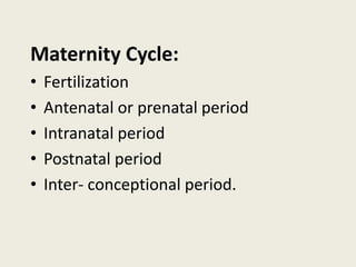 Maternal & child health | PPT