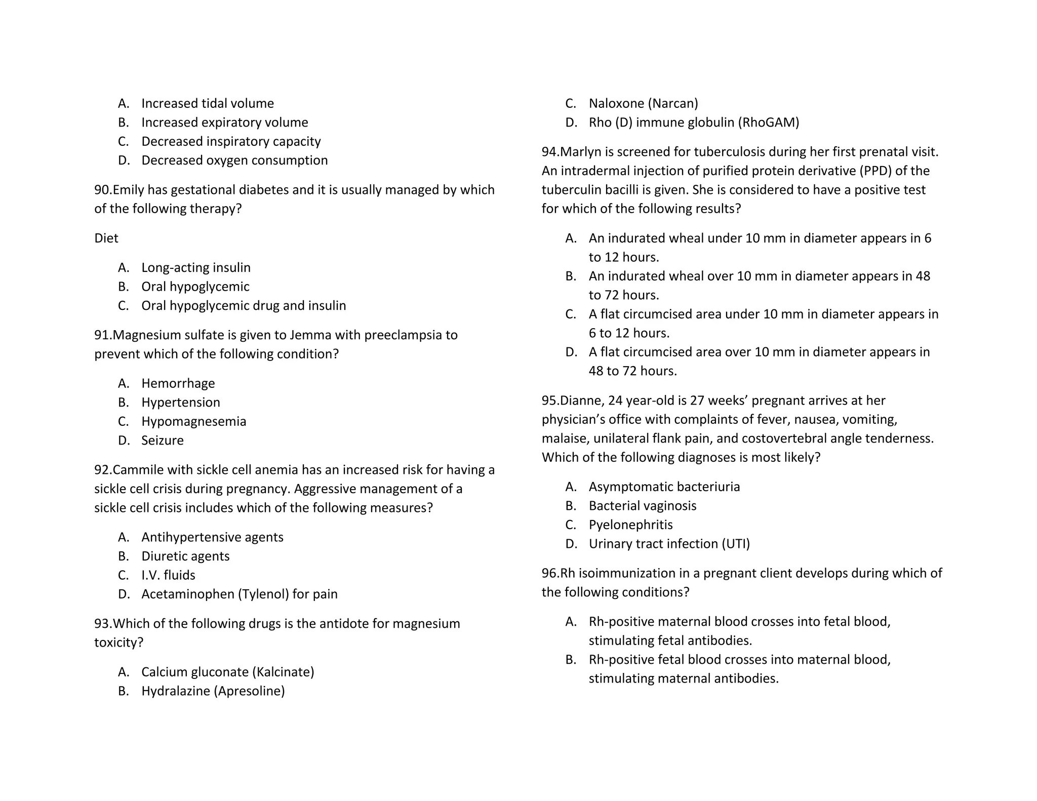 maternal child health nursing MCQ 2.docx