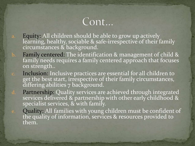 Maternal and child health programme | PPTX