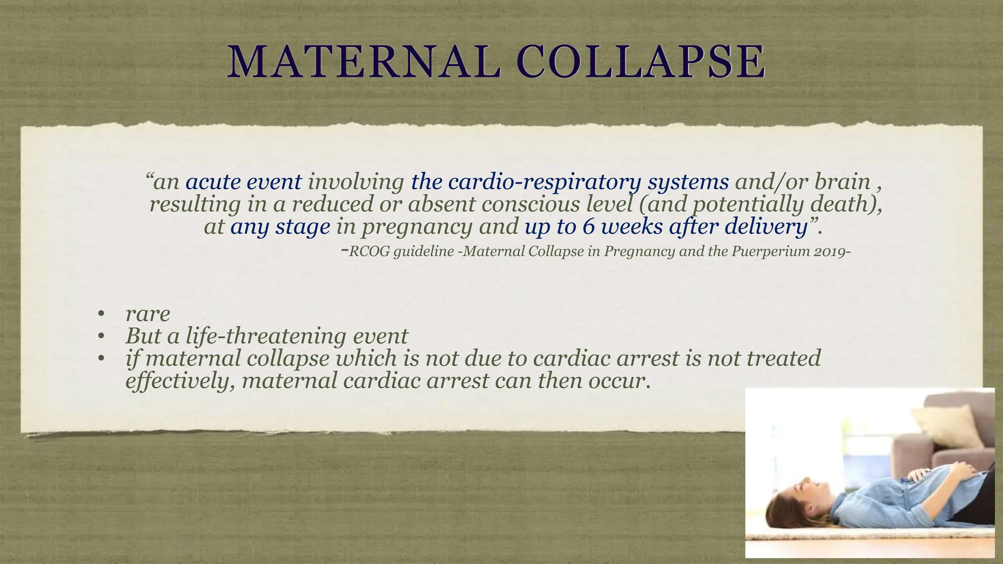 Approach to maternal collapse and cardiac arrest.pptx
