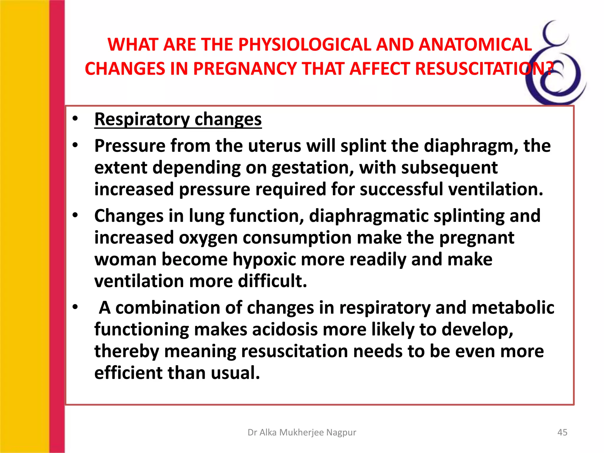 Maternal collapse by dr alka mukherjee & dr apurva mukherjee | PPTX