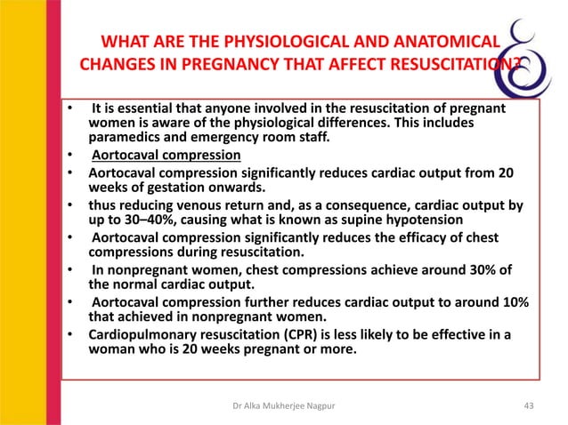 Maternal collapse by dr alka mukherjee & dr apurva mukherjee | PPTX ...