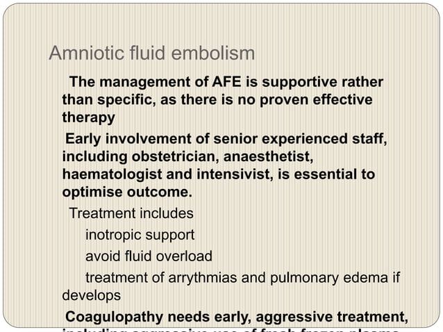Maternal collapse during pregnancy and puerperium | PPTX