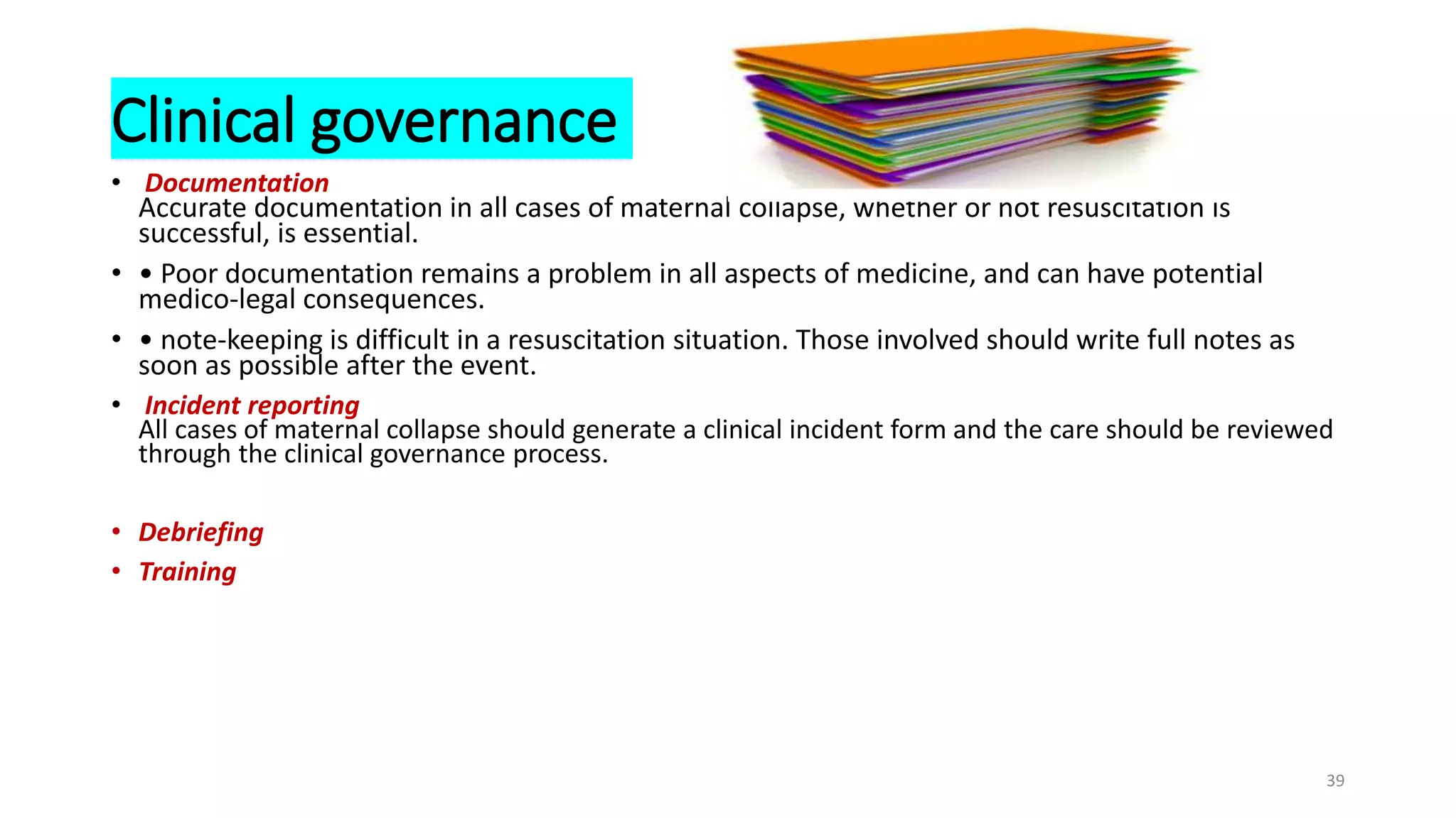 Maternal collapse in pregnancy | PPTX