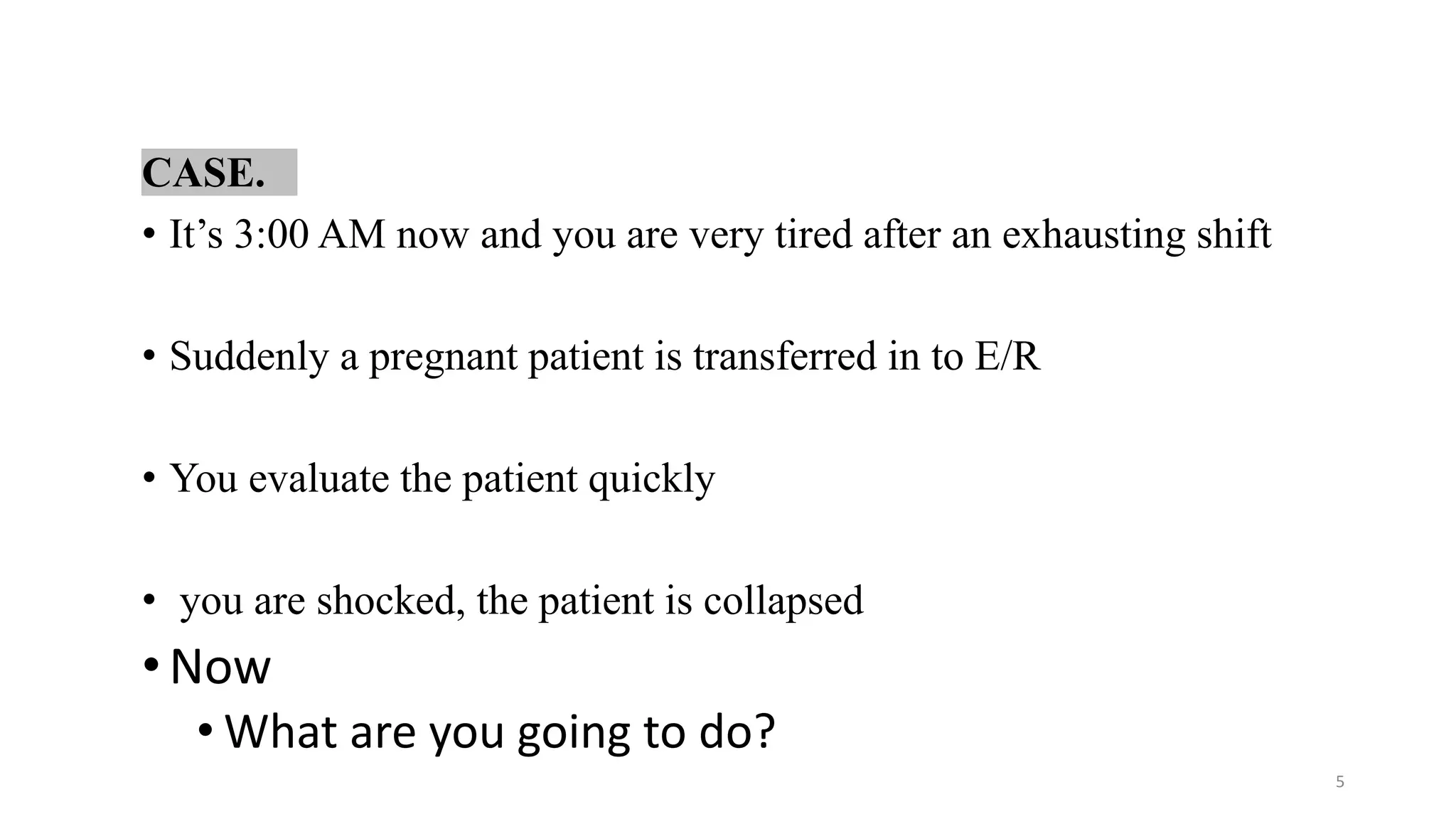 Maternal collapse in pregnancy | PPTX