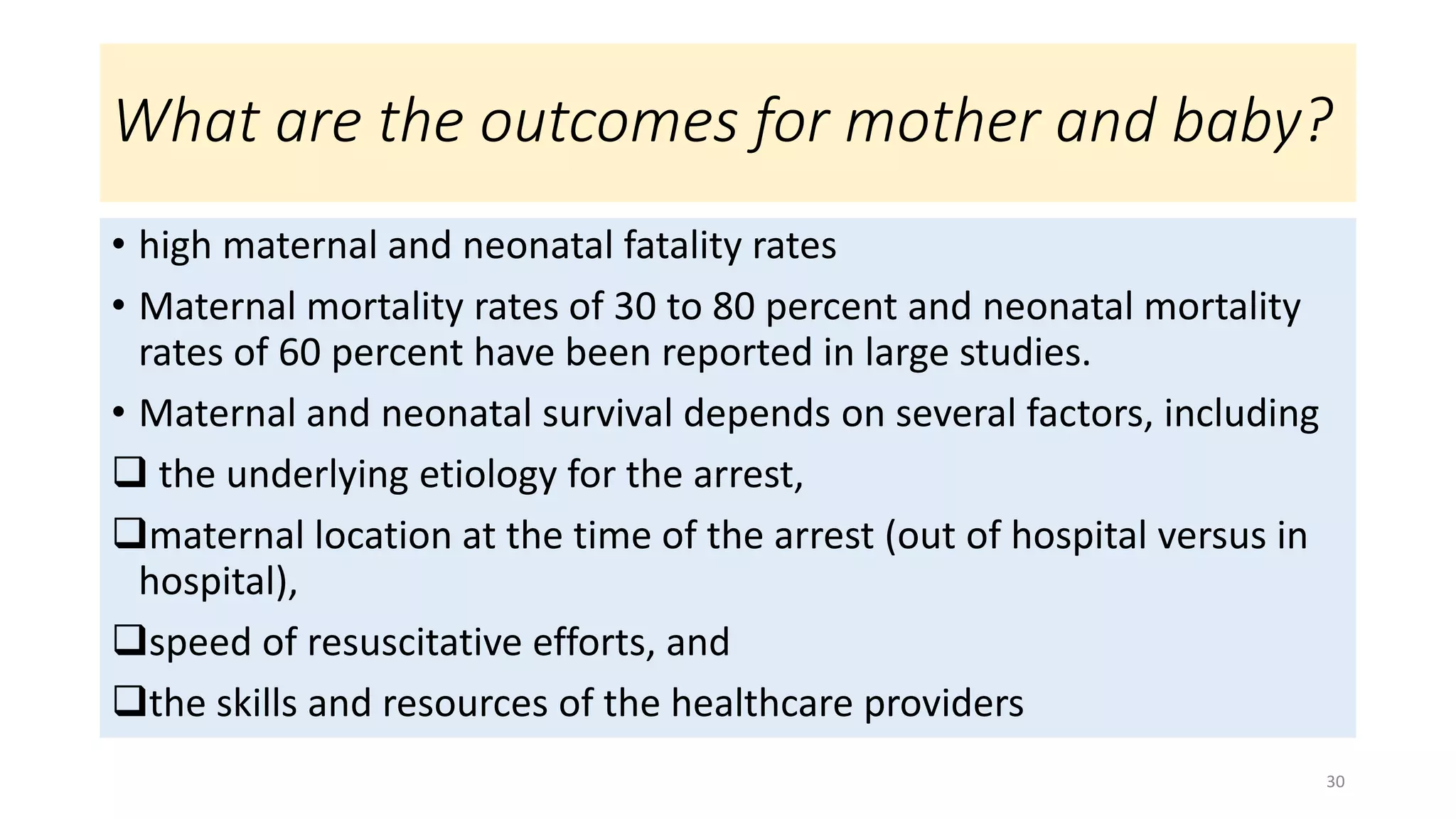 Maternal collapse in pregnancy & puerperium | PPTX