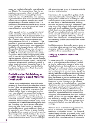 Maternal deathauditmarch22011 | PDF