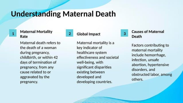 Maternal death its causesprevention and global perspective (1).pptx