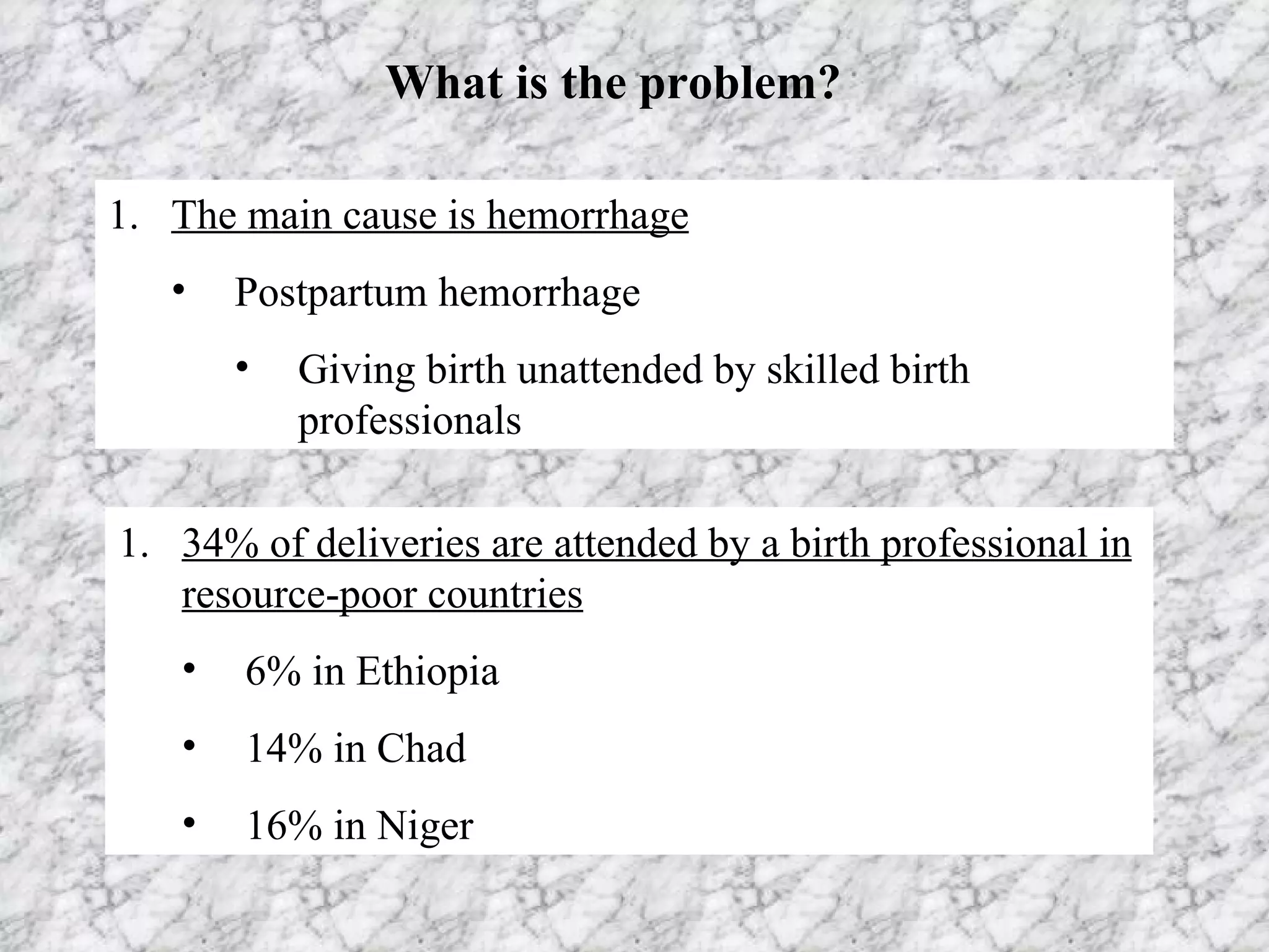 Maternal Death Presentation | PPT