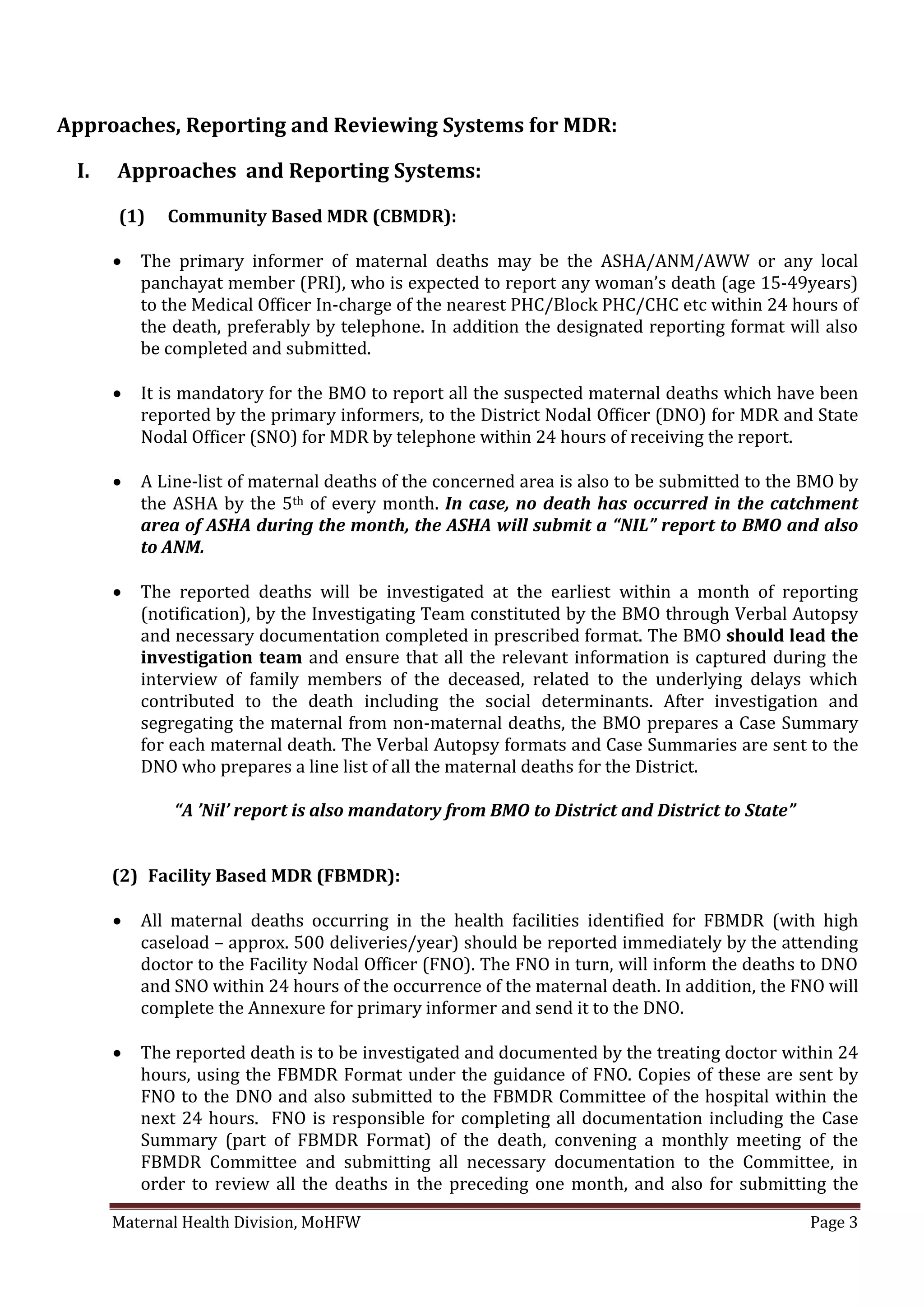 Maternal death review_go_i_guidelines | PDF