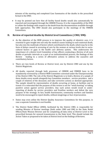Maternal death review_go_i_guidelines | PDF
