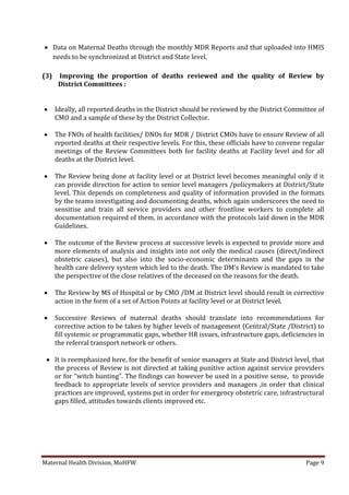 Maternal death review_go_i_guidelines | PDF