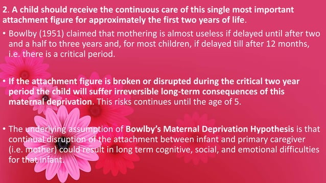 Maternal deprivation | PPTX | Parenting Babies and Toddlers | Parenting