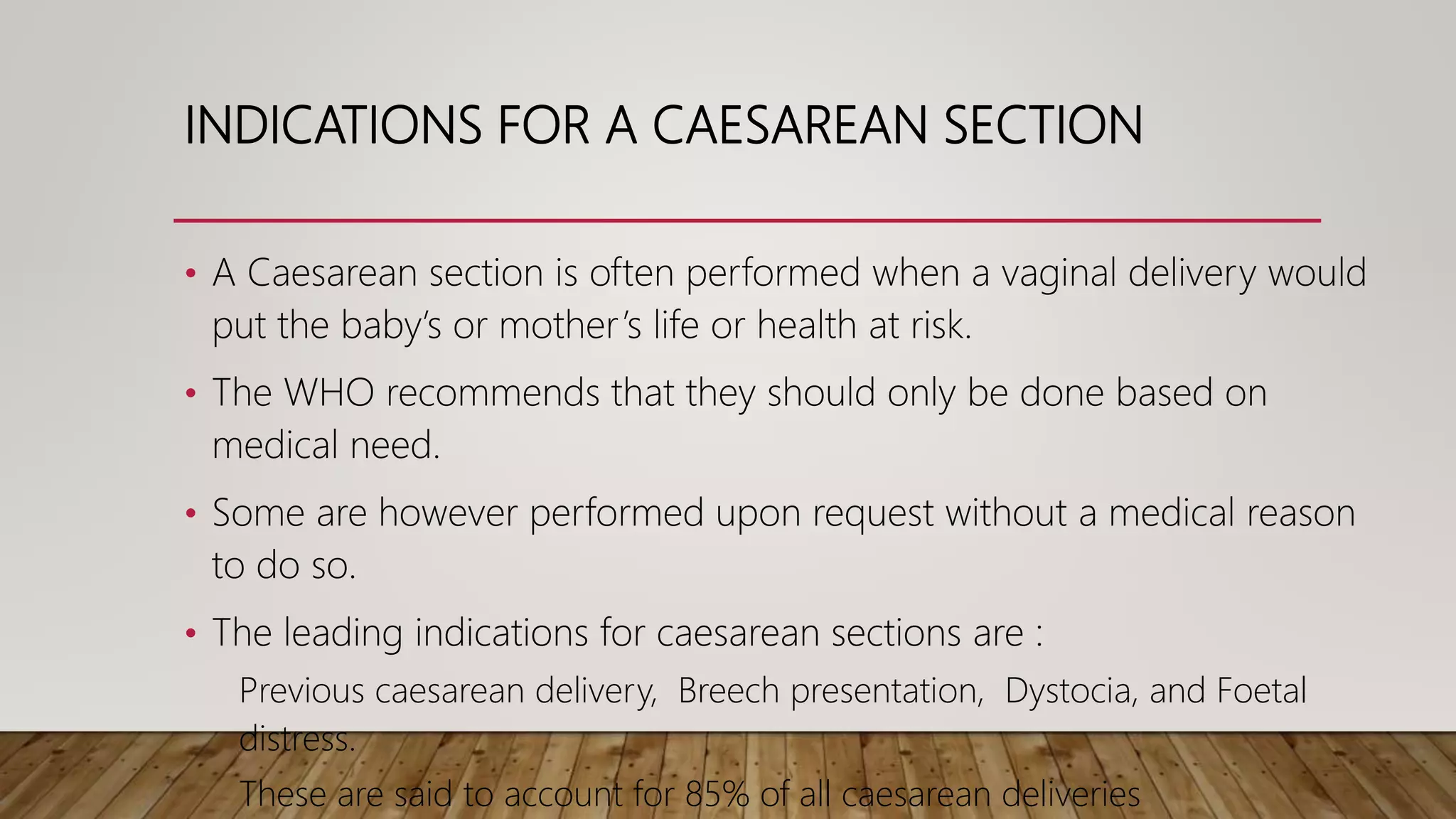 How to Perform Cesarean Section - Evidence Based by Dr KD Dele | PPTX