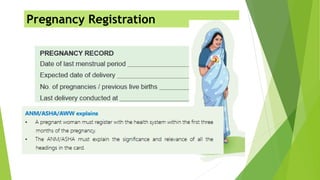Maternal health and nutrition care during pregnancy & lactation | PDF